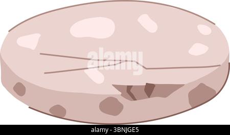 onyx stone platform cartoon vector illustration Stock Vector Image ...