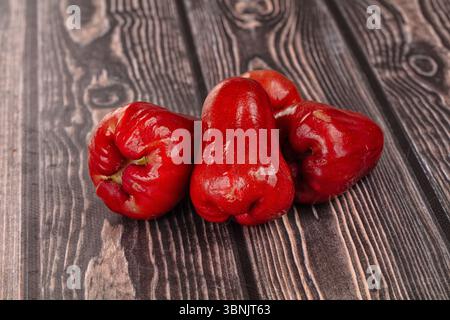 Sweet juicy exotic Chompu apple fruit Stock Photo - Alamy