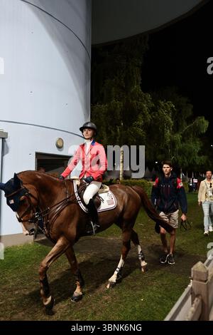 Lillie KEENAN of United States of America during the Longines Paris ...