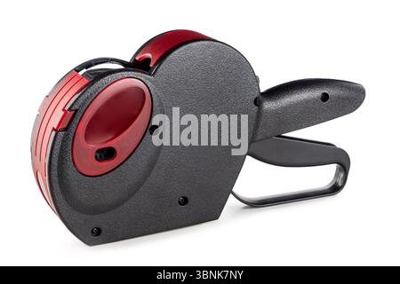 Handheld Pricing Label Gun With Red and Black Design for Retail Use ...