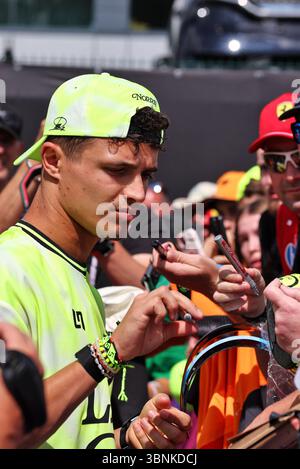 Silverstone, UK. 03rd July, 2025. Lando Norris (Gbr) of McLaren Racing ...