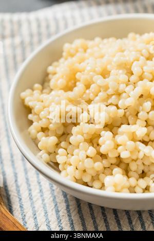 Homemade Cooked Organic Couscous to Eat in a Bowl Stock Photo - Alamy