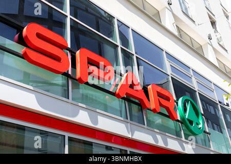 Spar Filiale, Wien, Österreich // Spar Branch, Vienna, Austria Stock ...
