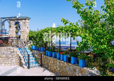 Sunset view on Kos island Stock Photo - Alamy