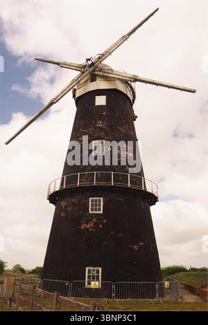 The Berney Arms Windmill, mill, Reedham Marshes, Great Yarmouth ...