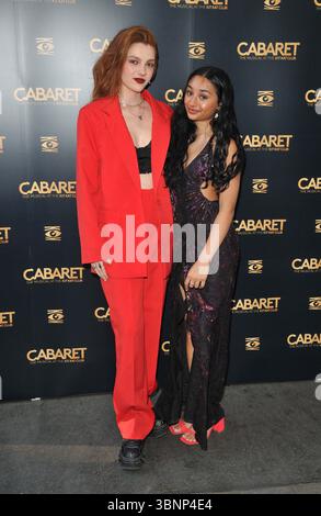 Faith Logan at the "Cabaret" musical gala night, Playhouse Theatre ...