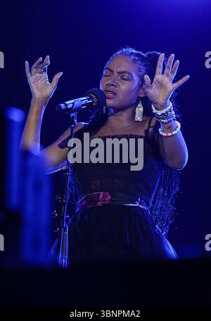 Singer-songwriter Allison Russell performs in honour of Joni Mitchell ...