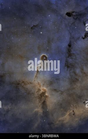 The Hubble Space Telescope captured an image of the barred spiral ...