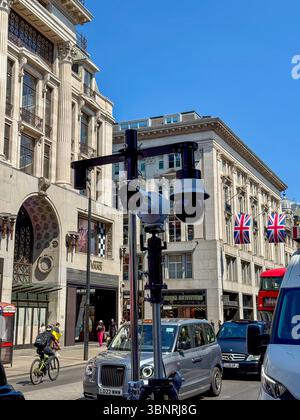 A Live Facial Recognition (LFR) van is deployed on Briggate in Leeds ...