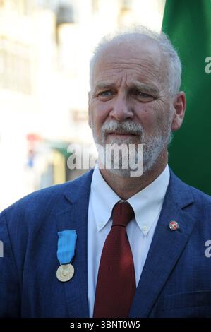 Nice, France. 4th July 2025. Tribute to Giuseppe Garibaldi with the ...