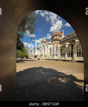 Kurhaus Meran, Südtirol, Italien Das Kurhaus Meran auf der ...