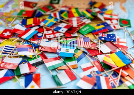 country flags, world countries and flags Stock Photo - Alamy