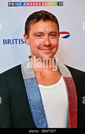 LONDON, UK. 4th July, 2025. Bella Priestley at Attitude PRIDE Awards ...