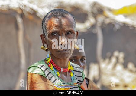 Visiting the Datoga tribe in Tanzania Stock Photo - Alamy