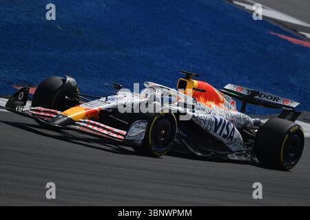 Isack Hadjar of Racing Bulls Formula One Team on track during the F1 ...