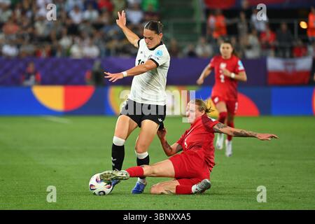 Giovanna HOFFMANN (GER), action, duels against Selma Bacha (FRA ...