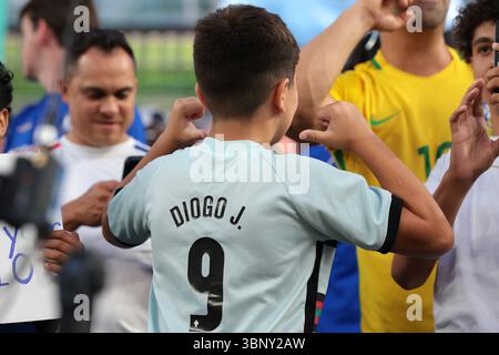 A Fan of Portugal prior to FIFA Men’s World Cup 2026 Group Stage ...