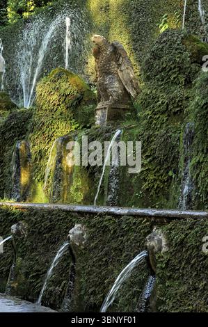 Gargoyles, Avenue of a Hundred Fountains, Viale delle Cento Fontane ...