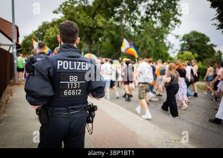 Falkensee, Germany. 05th July, 2025. The Christopher Street Day (CSD ...