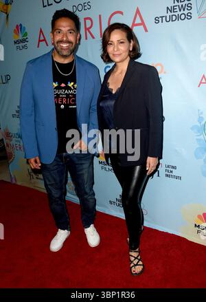 Producer Ben DeJesus and actress Constance Marie attend the Screening ...