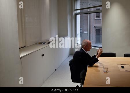 Óscar García Maceiras, CEO of Inditex (owner of Zara), at the Zara ...