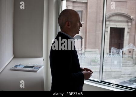 Óscar García Maceiras, CEO of Inditex (owner of Zara), at the Zara ...