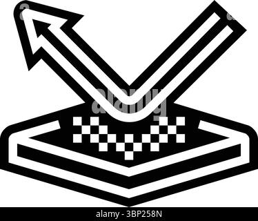 non sticky surface color icon vector illustration Stock Vector Image ...