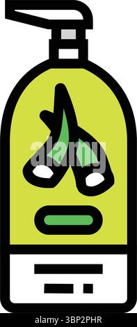 Aloe soap icons set 9 color vector isolated on white for any design ...