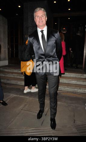 London,UK. David Coulthard at the Broadcast Awards 2018, Grosvenor ...