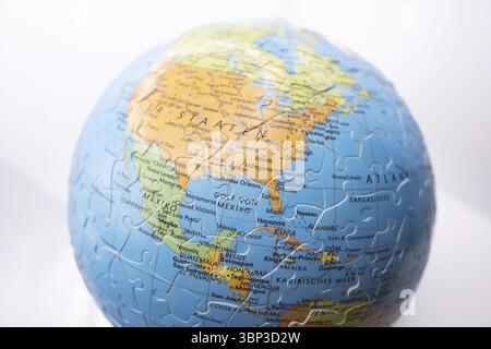 Puzzle map of Mexico Stock Photo - Alamy