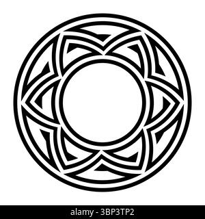 Seamless pattern made of spiky, pointed shapes Stock Photo - Alamy