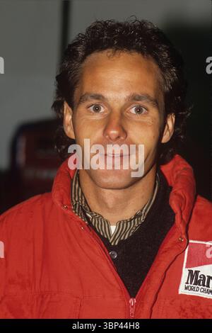 Gerhard Berger former F1 driver portrait during the Formula 1 Qatar ...
