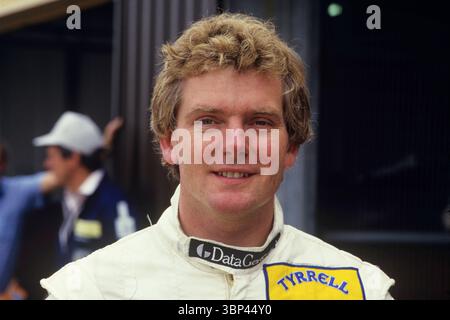 Jonathan Palmer, former Formula 1 racing driver, with son Jolyon Palmer ...