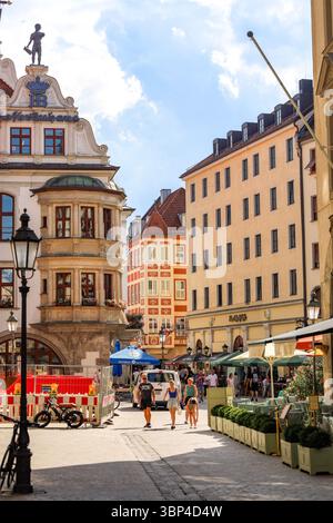 Bavaria Munich and the amazing Alps Stock Photo - Alamy