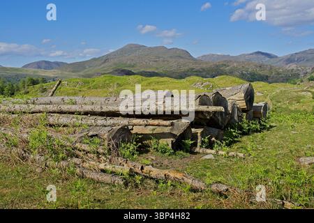 Walking around Great Crag - Ulpha Fell to Devoke water in Eskdale ...