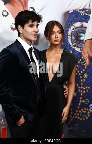 Levi Neufeld, Ella Cervetto walk the red carpet at the Sydney premiere ...