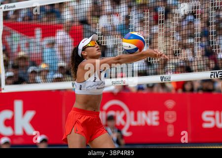 Zoe Verge-Depre ( SUI ); Beach Pro Tour - Elite 16 Gstaad am 06.07.2025 ...