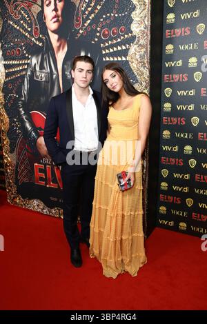 TBC walk the red carpet at the Sydney premiere of Elvis the movie at ...