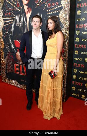 TBC walk the red carpet at the Sydney premiere of Elvis the movie at ...