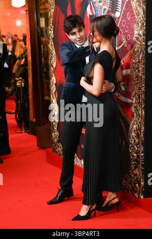 Levi Neufeld, Ella Cervetto walk the red carpet at the Sydney premiere ...