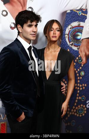 Levi Neufeld, Ella Cervetto walk the red carpet at the Sydney premiere ...