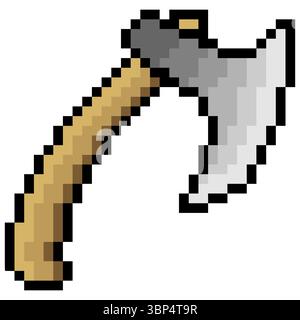 Axe in pixel art style Stock Vector Image & Art - Alamy
