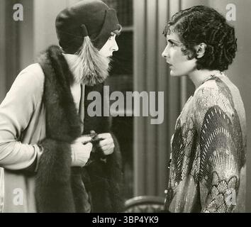 Evelyn Brent and Doris Kenyon in Interference (1929 Stock Photo - Alamy