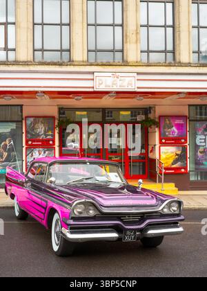 TRURO CLASSIC CAR RALLY PLAZA Stock Photo - Alamy