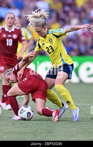 Josefine Hasbo (13) of Denmark pictured during the matchday 3 game in ...