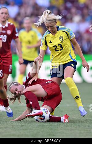 Josefine Hasbo (13) of Denmark pictured during the matchday 3 game in ...