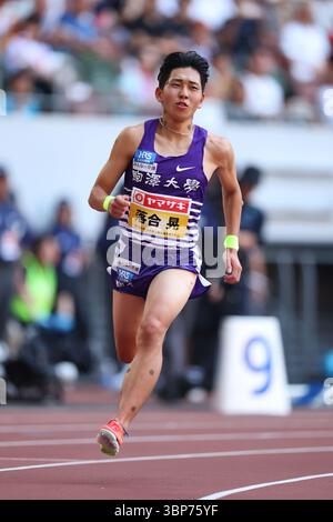 Tokyo, Japan. 5th July, 2025. Shimizu S-Pulse's Zento Uno during the 2025 J1 League match ...