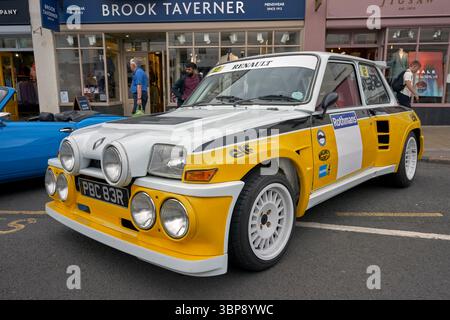 Renault 5 Turbo Rallye 1976 iconic French competition car Stock Photo ...