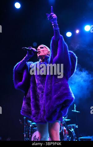 LONDON, ENGLAND - MARCH 11: Bimini (Thomas Hibbitts) performing at ...