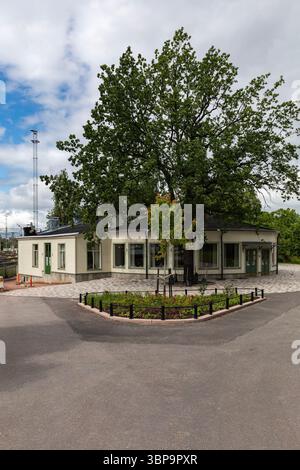 Kaisaniemi Helsinki. Cajsan Helmi café. The oldest restaurant building ...